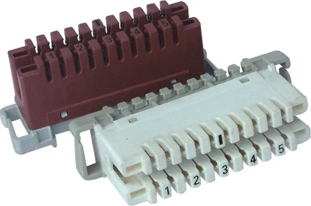 5 Pair Lsa Plus Module Lsa Terminal Blockmodule - Buy Lsa Plus,Lsa ...