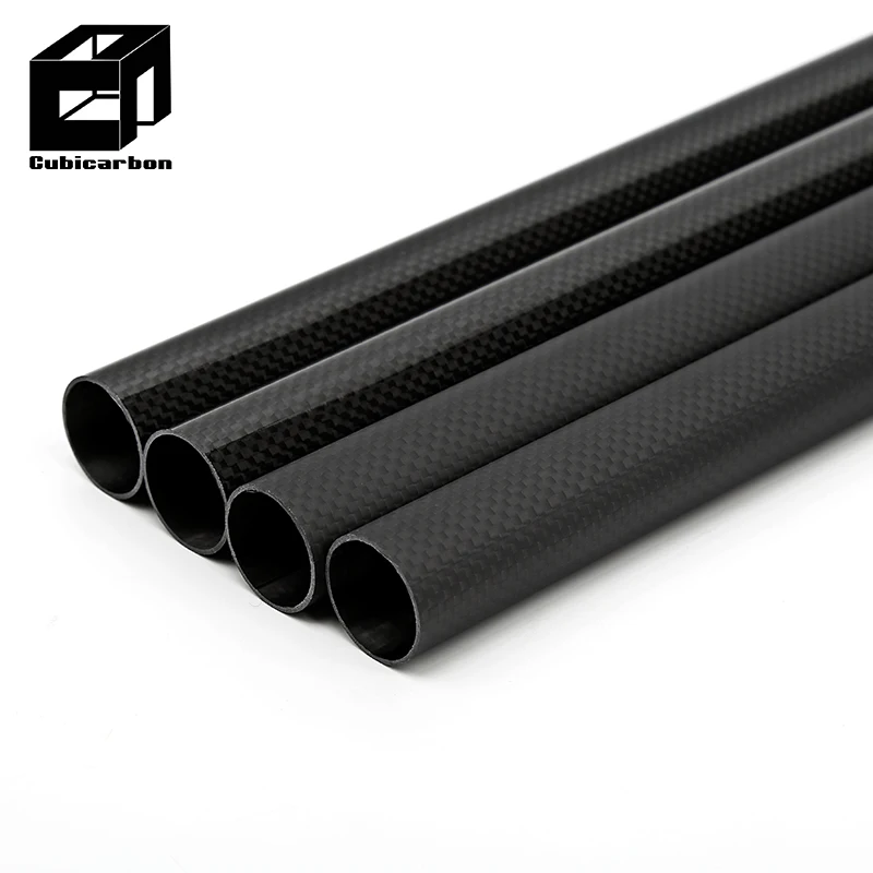 High Modulus Custom Carbon Fiber Tube 10mm 20mm 30mm 40mm 50mm High ...