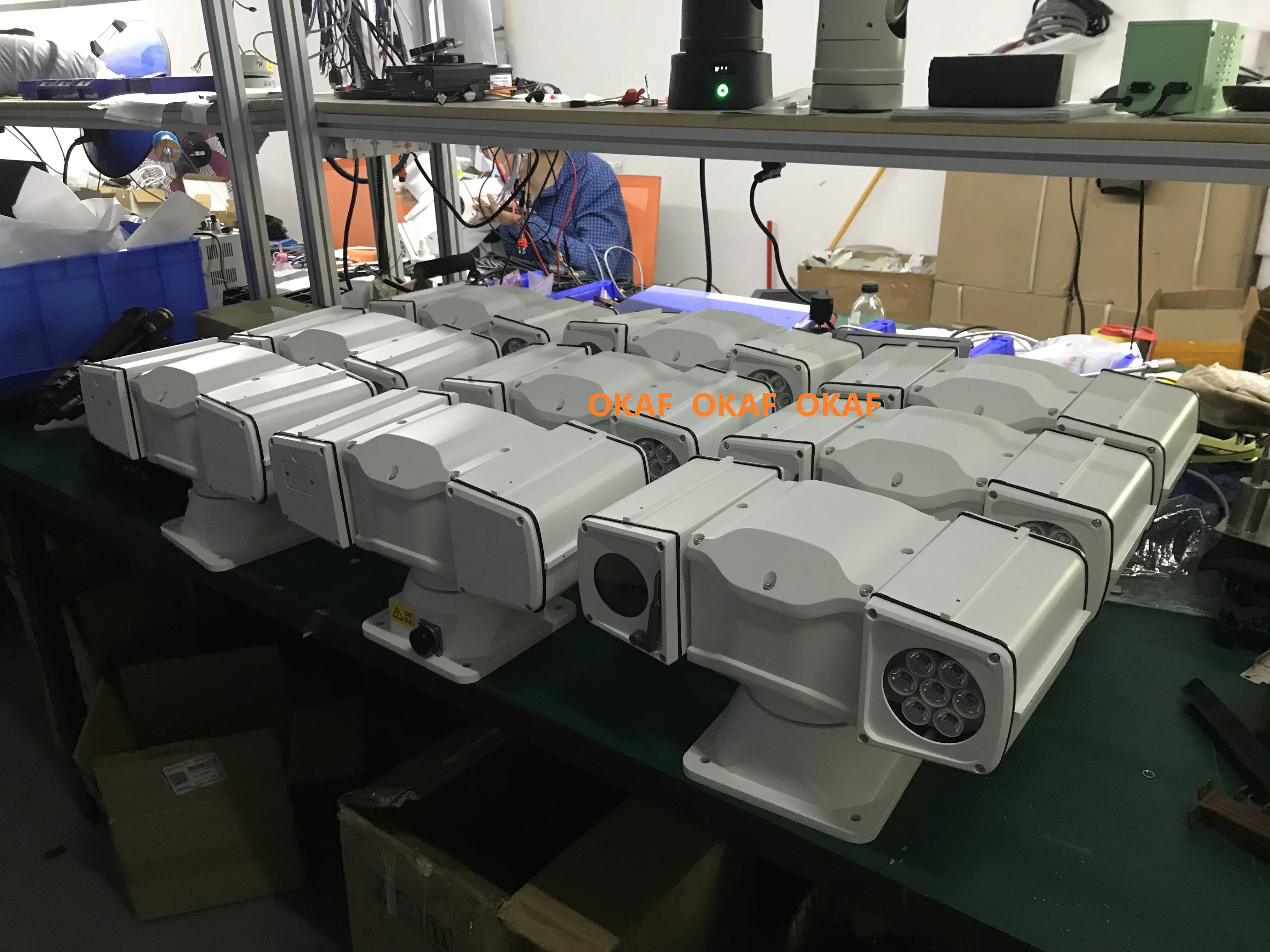 Pelco D RS485 Vehicle Mounted PTZ Camera - 20x Optical Zoom