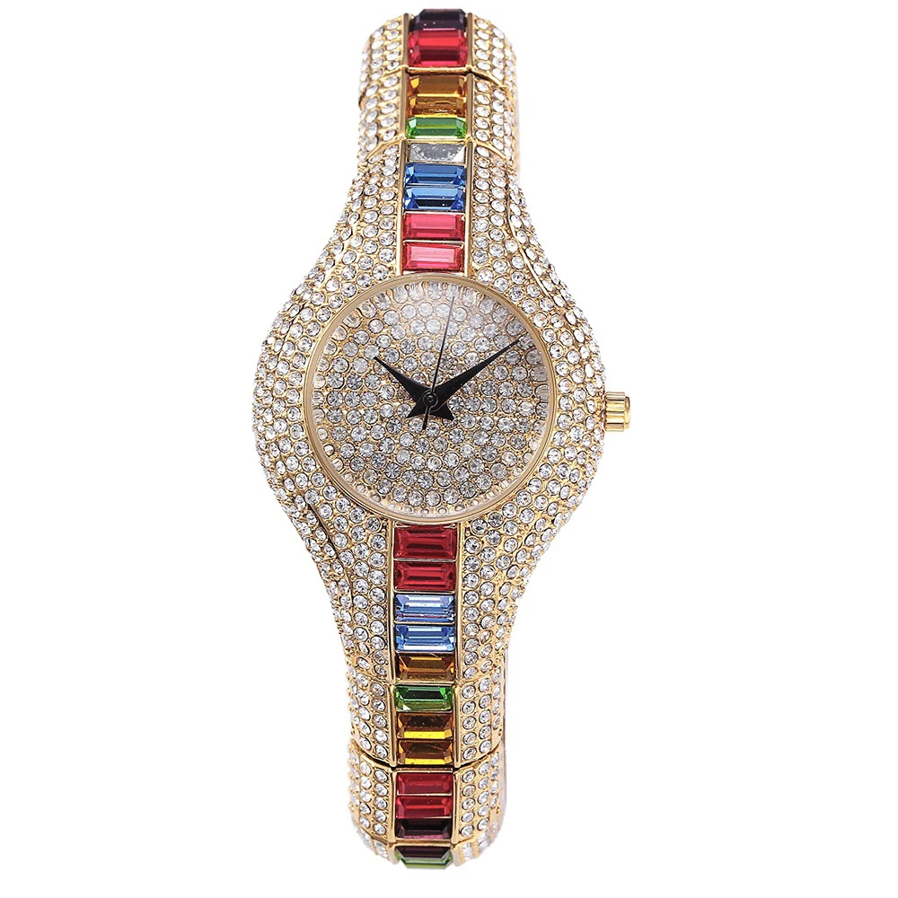 2020 High Quality Iced Out Bling Bling Women Diamond Watch