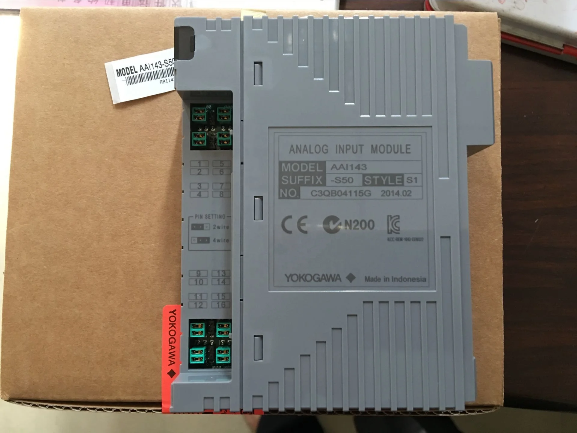 New Japan Original Yokogawa Analog Input Module Aav144-s50 Cheap In Stock - Buy Plc Industrial ...