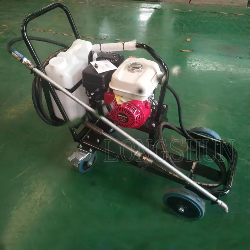 Hand Mini Skid Steer Asphalt Emulsion Sprayer - 18L/min Airless Bitumen ...