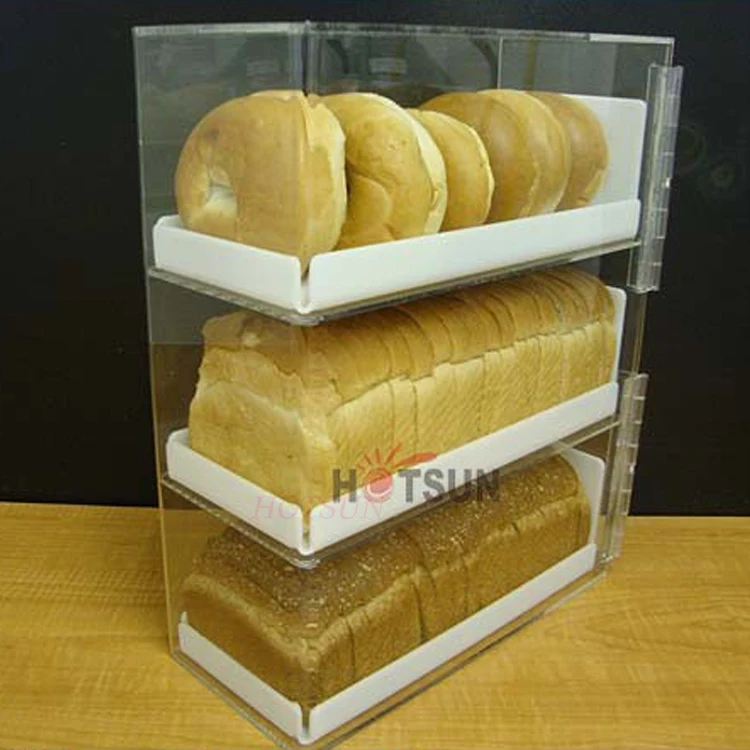 Kotak Pajangan Akrilik Kue Cupcake,Tempat Pajangan Makanan Donat ...