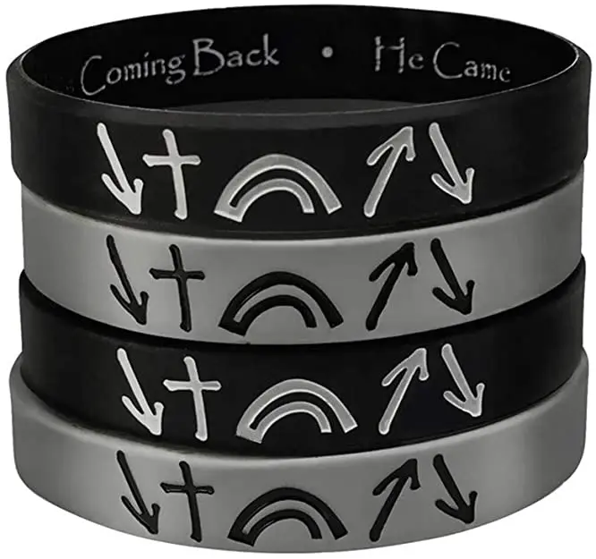 Jesus Christ Bracelet CHEAP Christian Religious Silicone Wristband ...