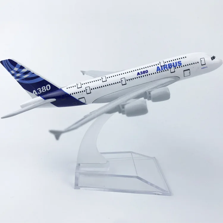 16CM Aircraft Model Airbus Series Solid Alloy Simulation Metal Alloy ...