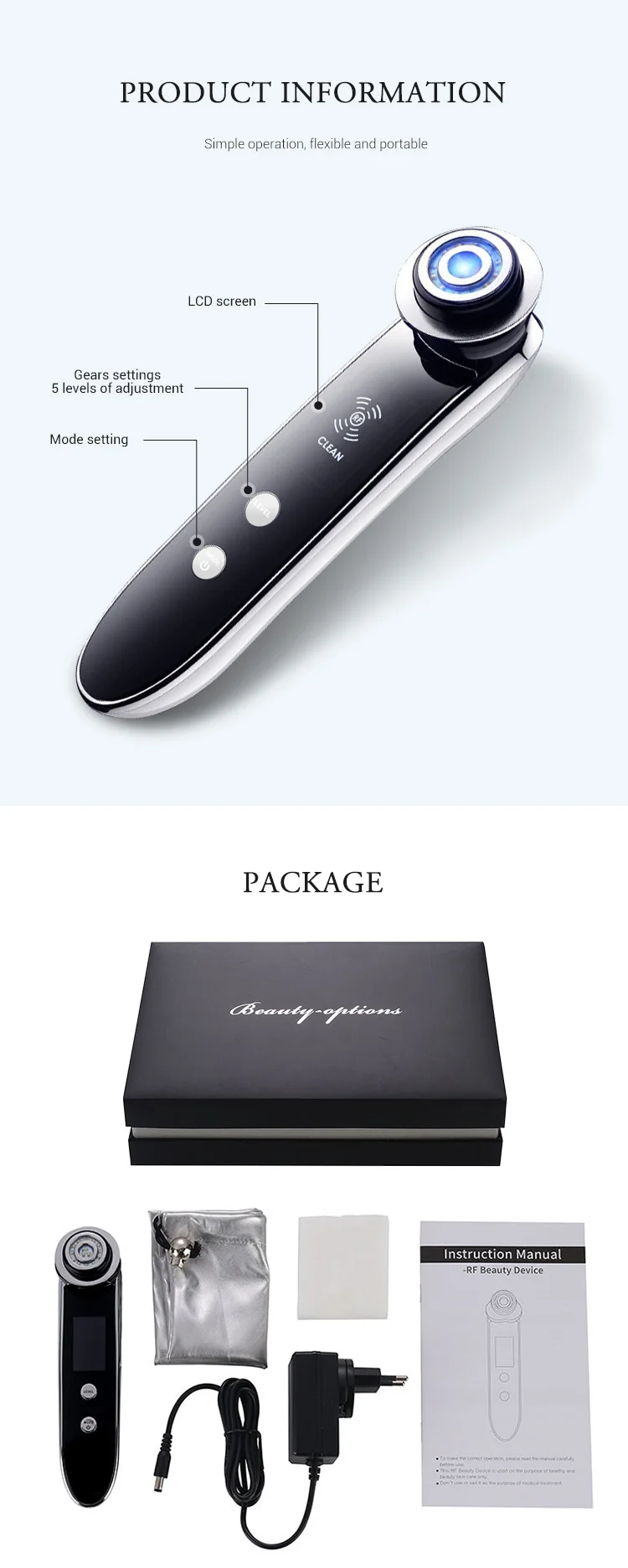 6 In 1 Fat Remove Facial Skin Lifting Device Body Weight Loss Device ...