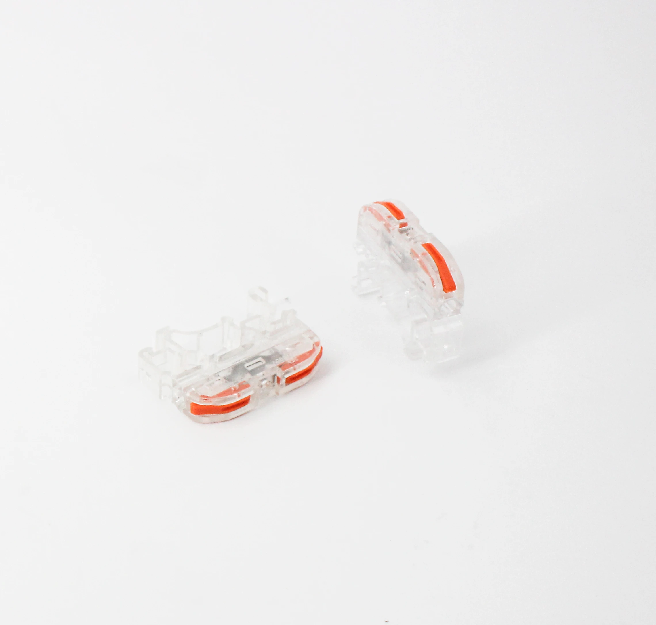 1pin To 1pin Transparent Terminal Block Plastic - Buy Led Connectors ...