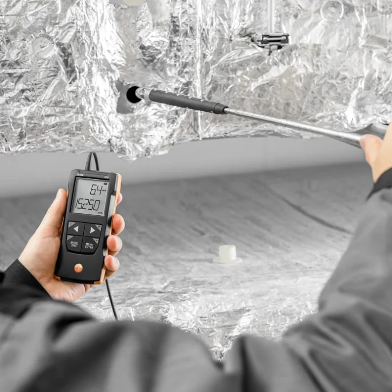 Testo 416 Digital Vane Anemometer With Telescopic Probe Order No: 0563 ...