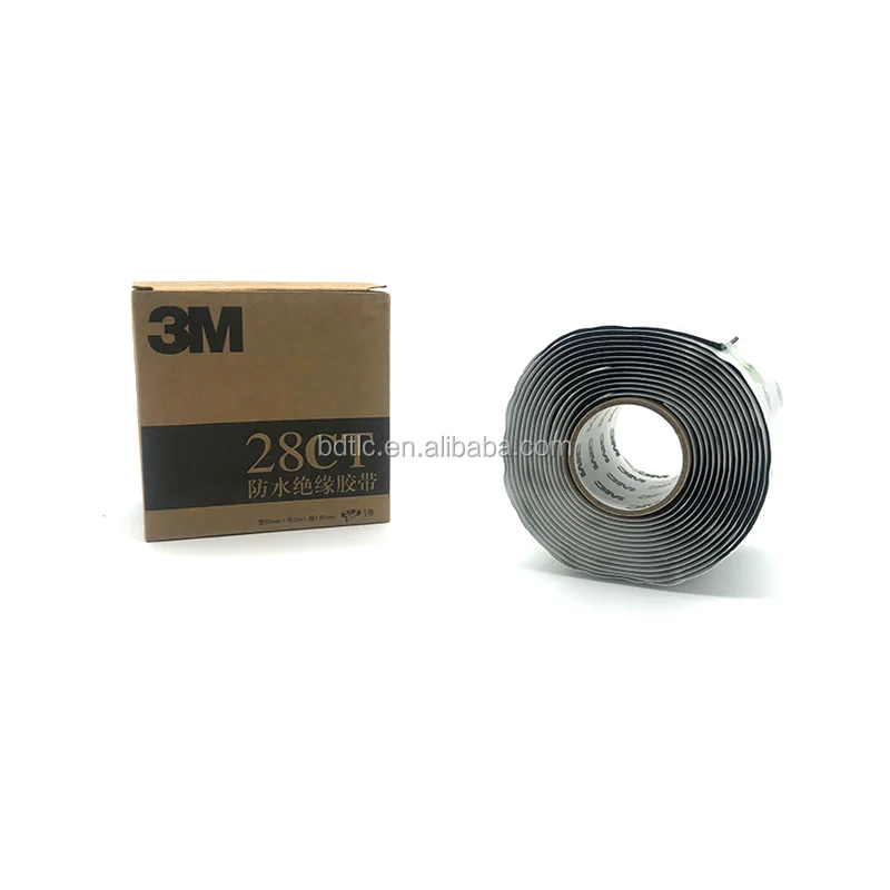 3M 28CT Waterproof Adhesive Tape - High Temperature Insulation