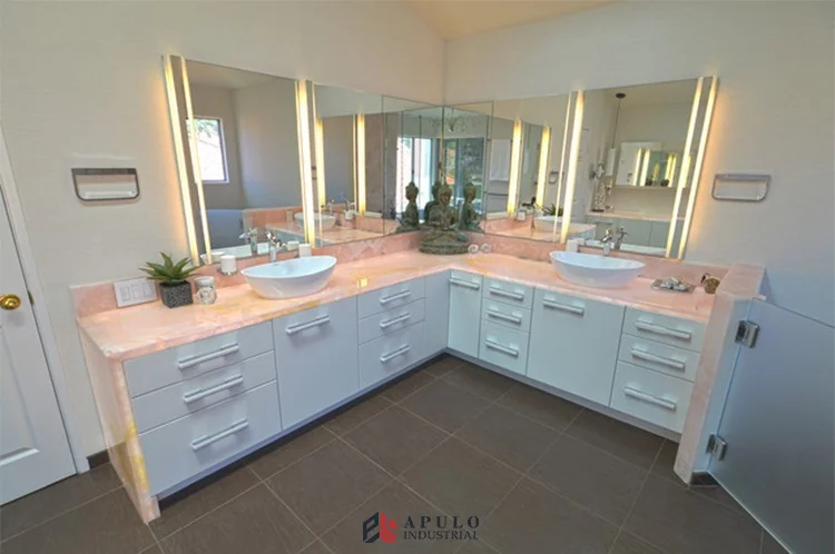 Shop Pink Onyx Kitchen Marble Countertops - Durable & Stylish