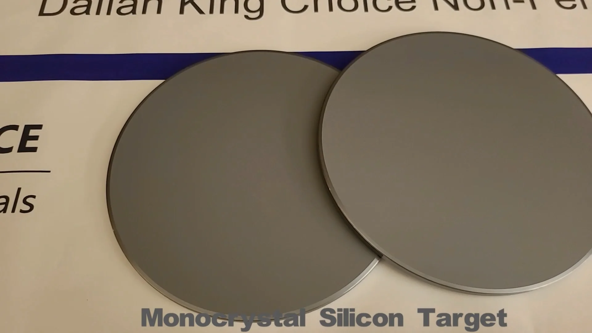 99.999% Mono Silicon Target Sputtering Target Si - Buy Silicon Target ...