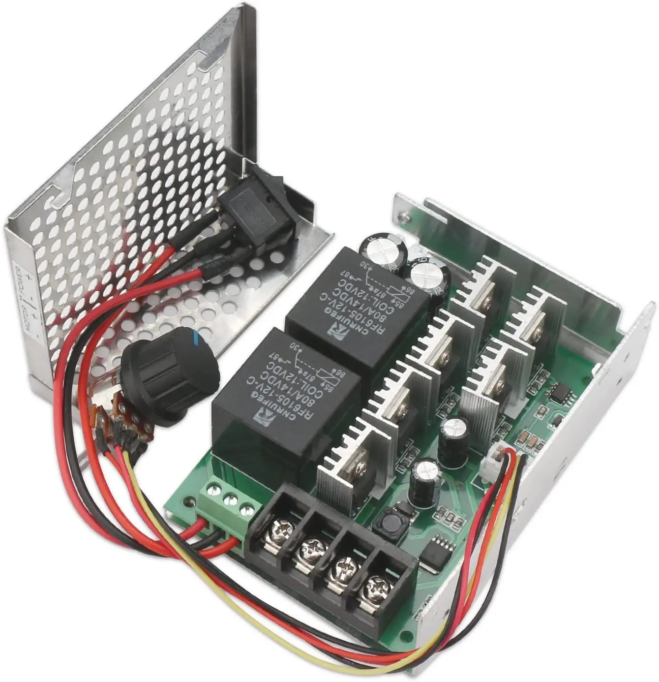 2000W PLC DC 모터 속도 드라이버 컨트롤러 전진 반전 방향 PWM 전자 액세서리용 동봉 보호 케이스| Alibaba.com