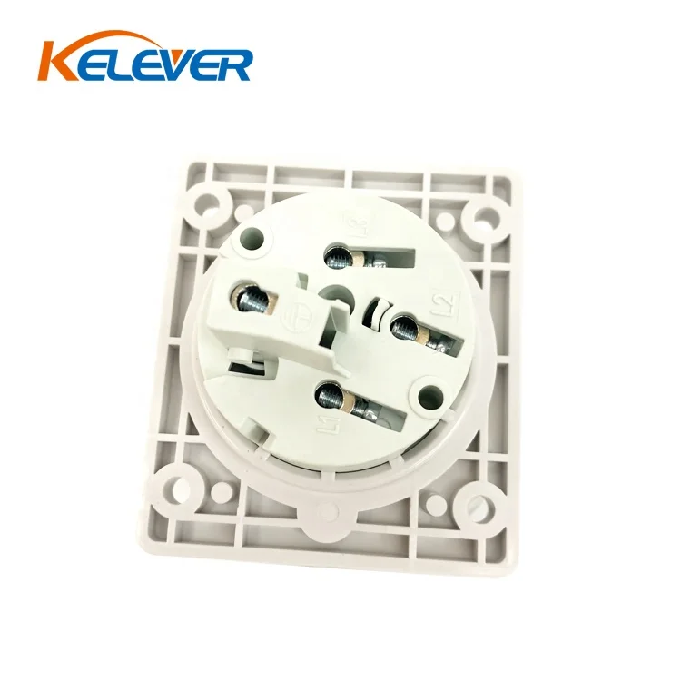 32 Amp 4 Pin 440v IP67 Industrial Power Socket for Reefer