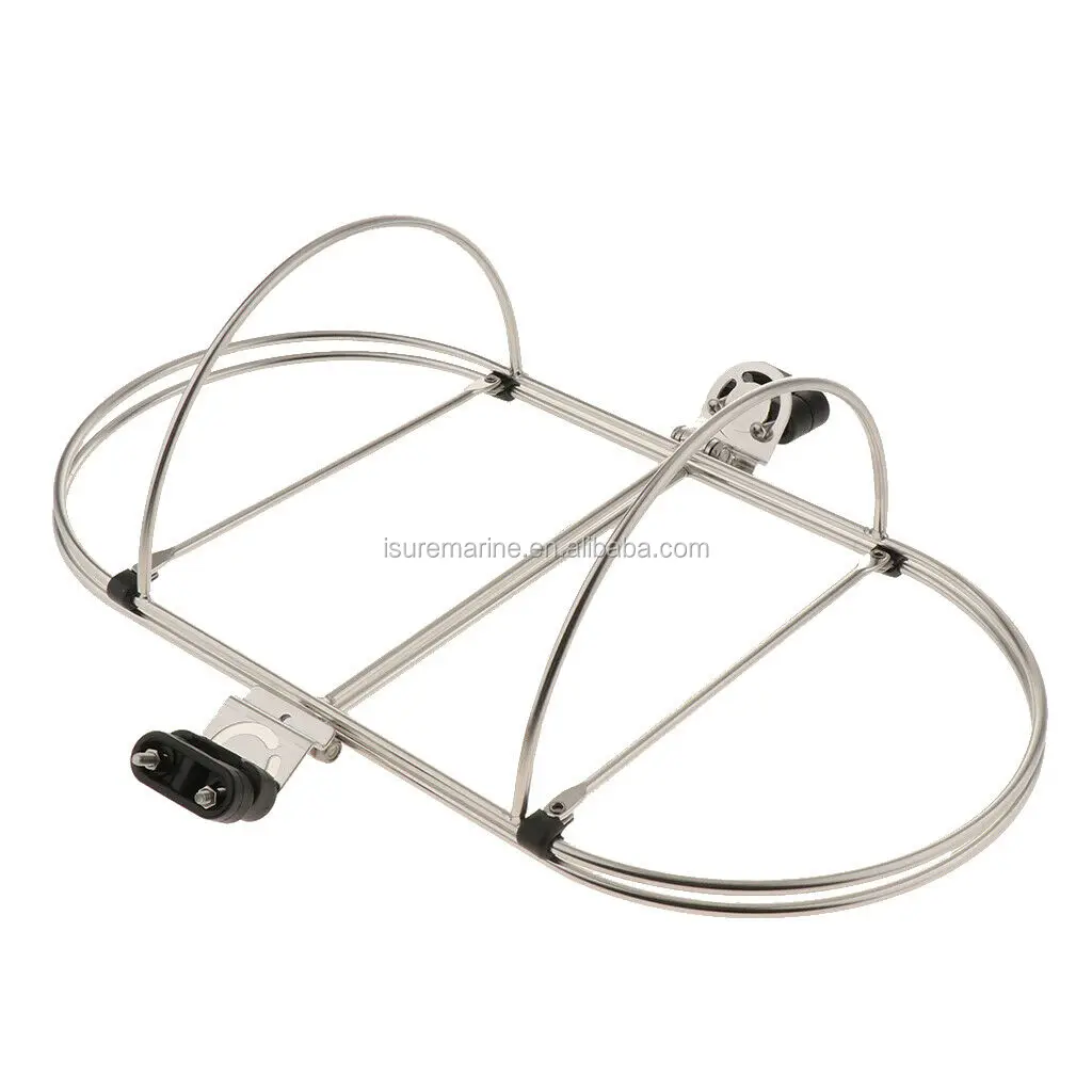 Marine Solid 304 Stainless Steel Double Fender Holder / Hanger /basket ...