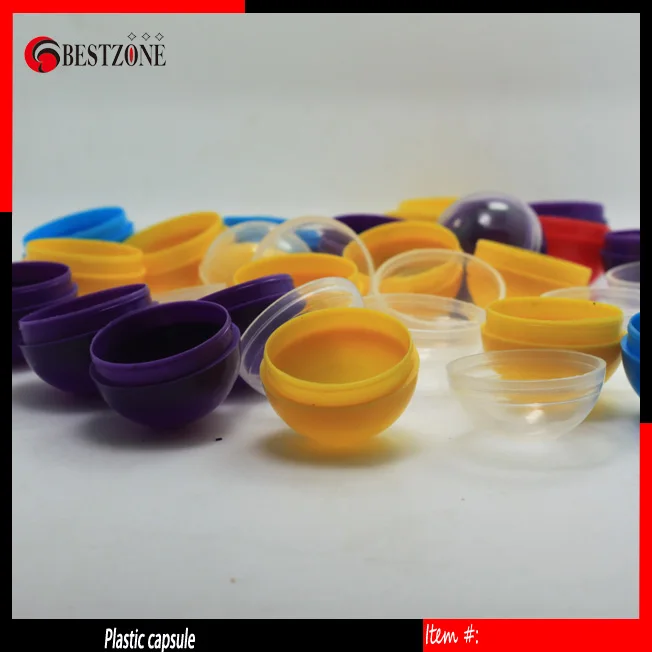 32mm Round Shape Empty Bulk Capsules - Buy 32mm Empty Plastic Capsules ...