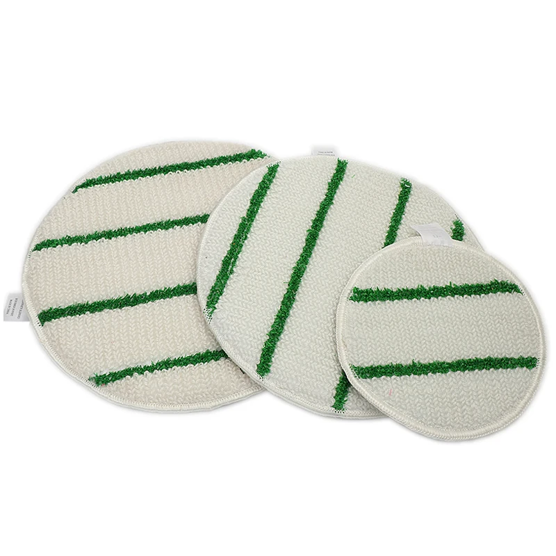 17-inch Carpet Bonnet With Green Scrubbing Strips For Carpet Cleaning ...