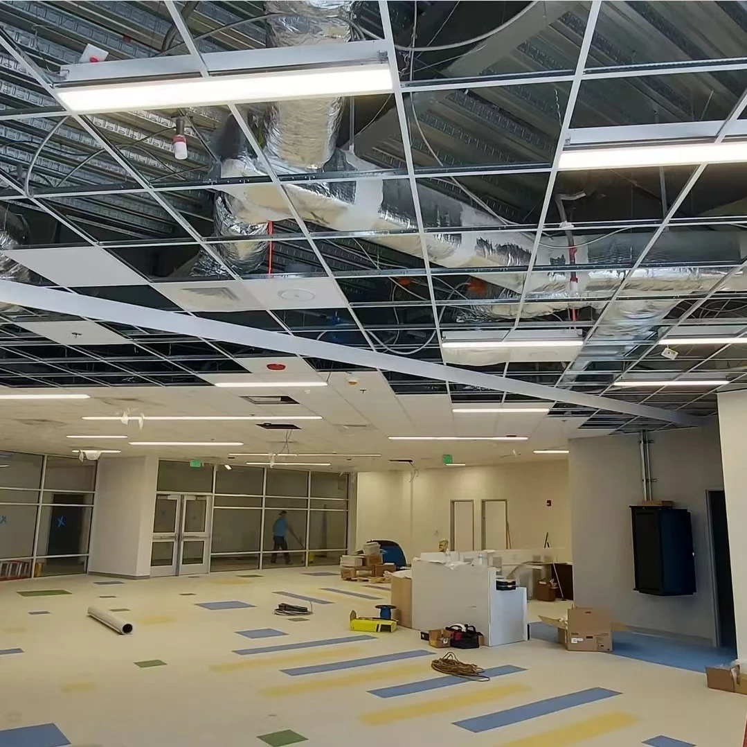 T Bar Suspended Ceiling Grid Ceiling Installation Metal Steel Profile ...