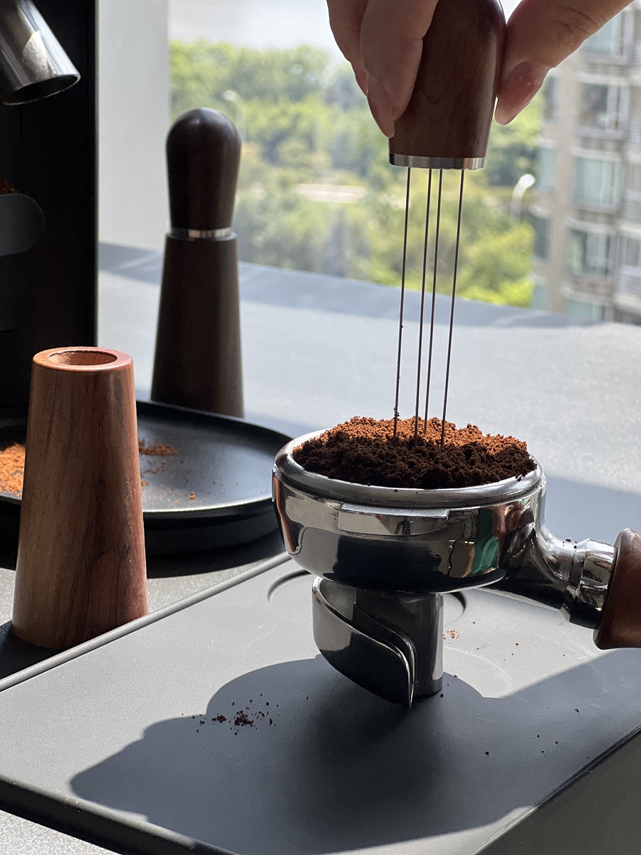 Espresso Coffee Stirrer Professional Wdt Distribution Tool Coffee Cloth ...