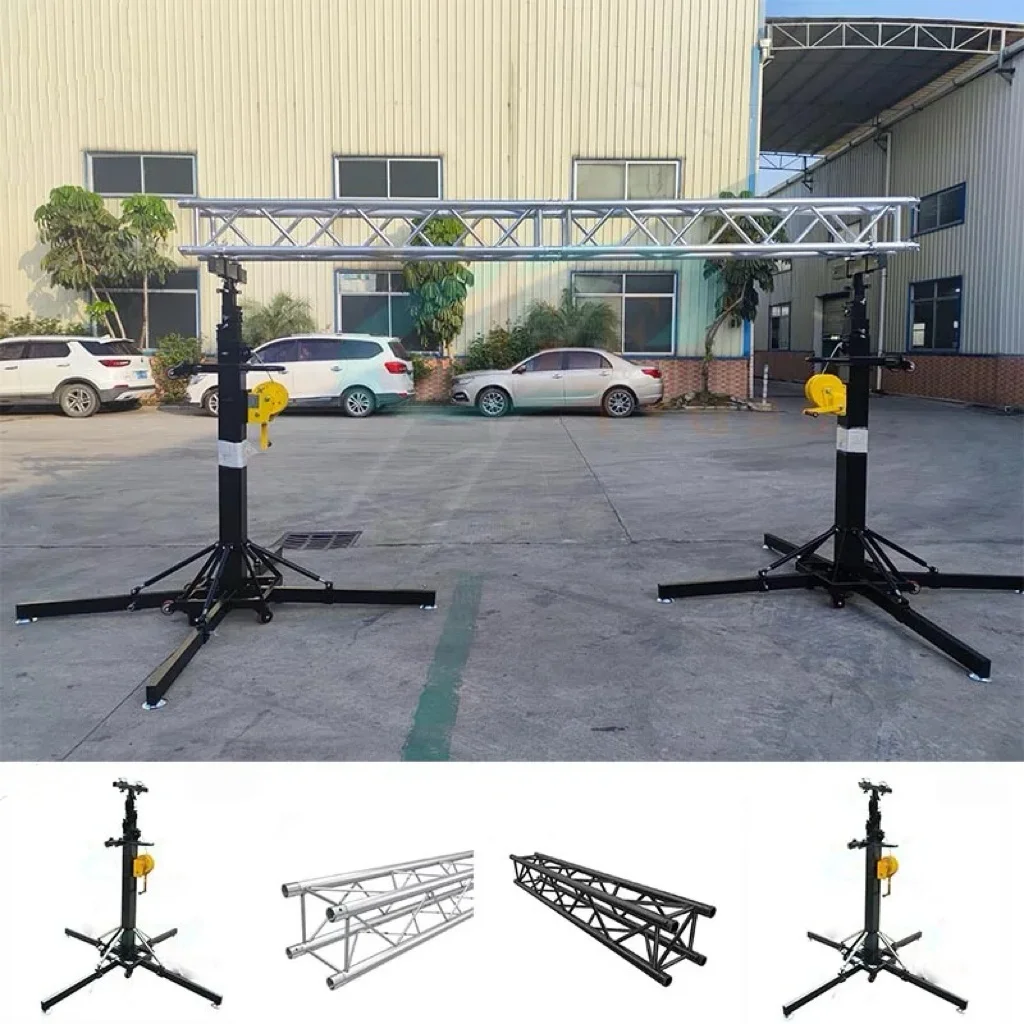 Heavy Duty 6.5m Manual Telescopic Tower for Outdoor Events