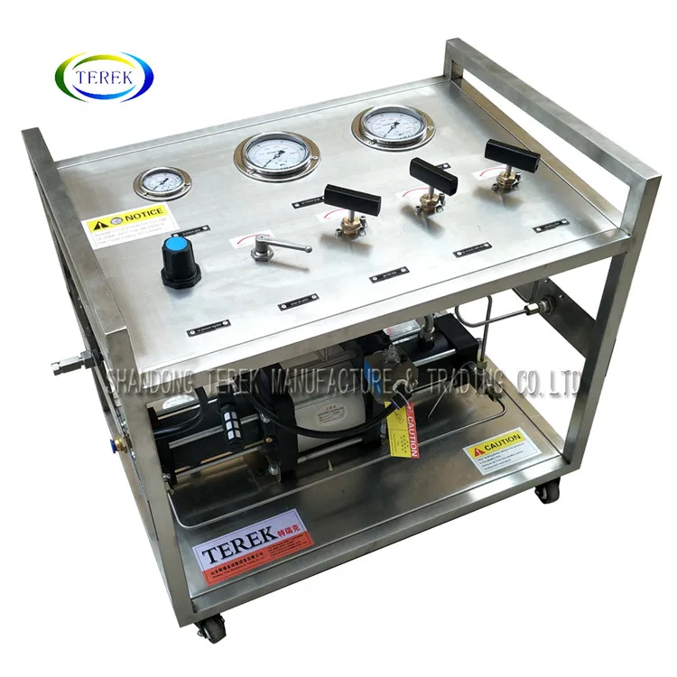 Terek Double Acting Nitrogen Gas Booster Pump System For Accumulator ...