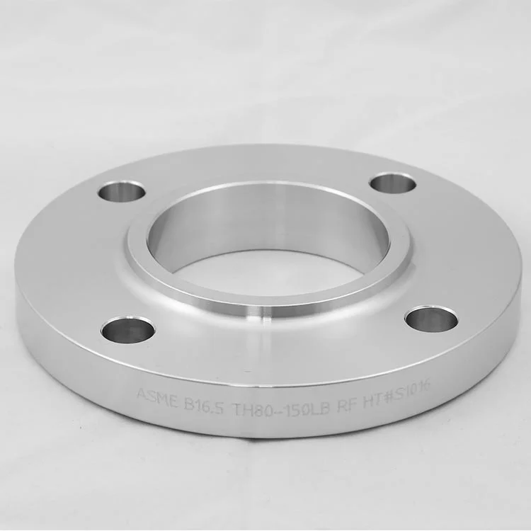 Ansi B16.5 150 Lb 2 Inch Pipe Flange 316 Stainless Steel Threaded ...