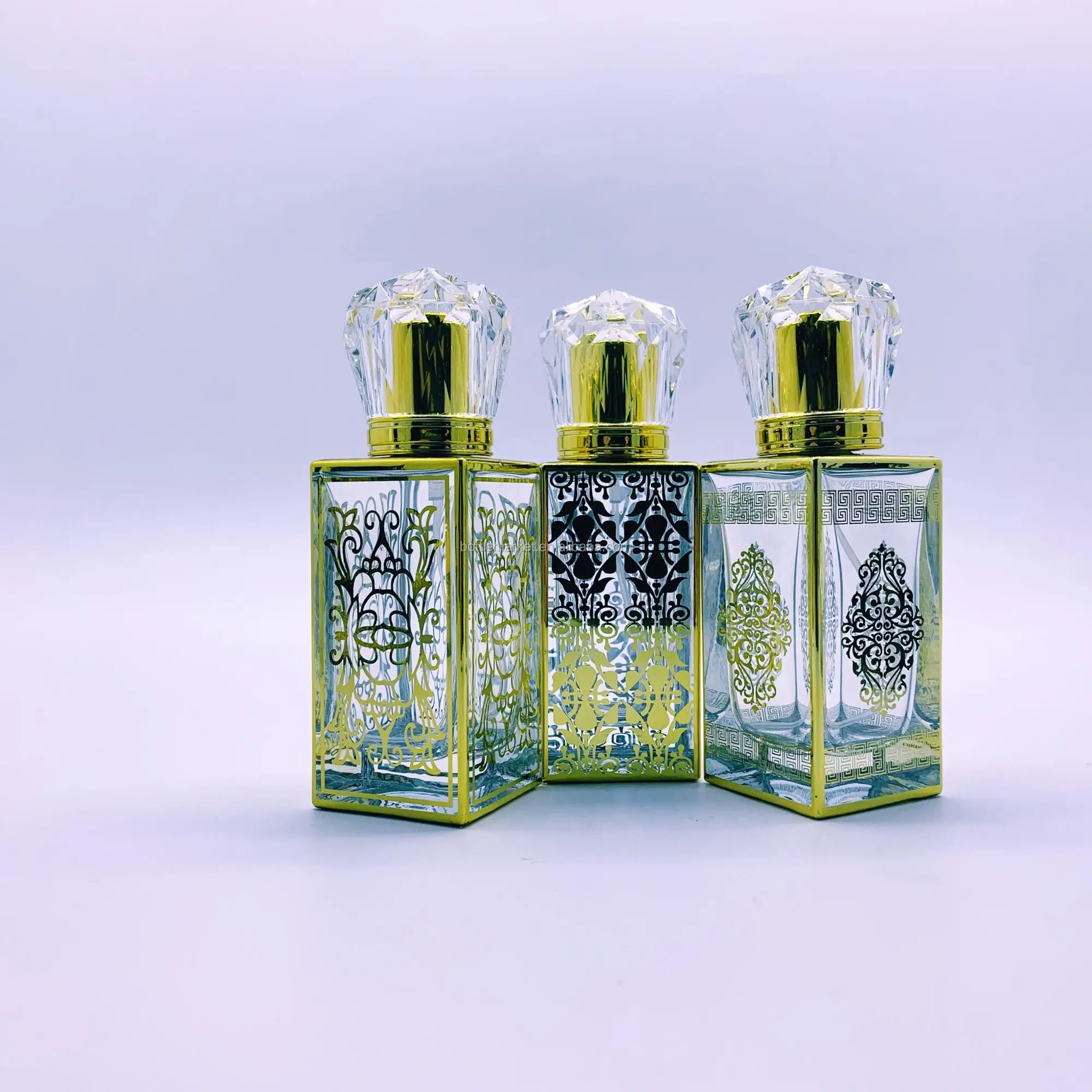 Best Sale 50ml Gold Arabic Perfume Glass Bottles For Man - Buy Perfume ...