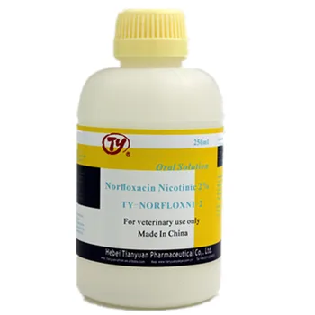 Norfloxacin Nicotinic Solution Veterinary Antibiotic Antibacterials ...