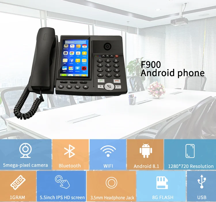 Fwp 4G VOLTE 5.5 Inch Touch Wireless Smart Phone with Video Call