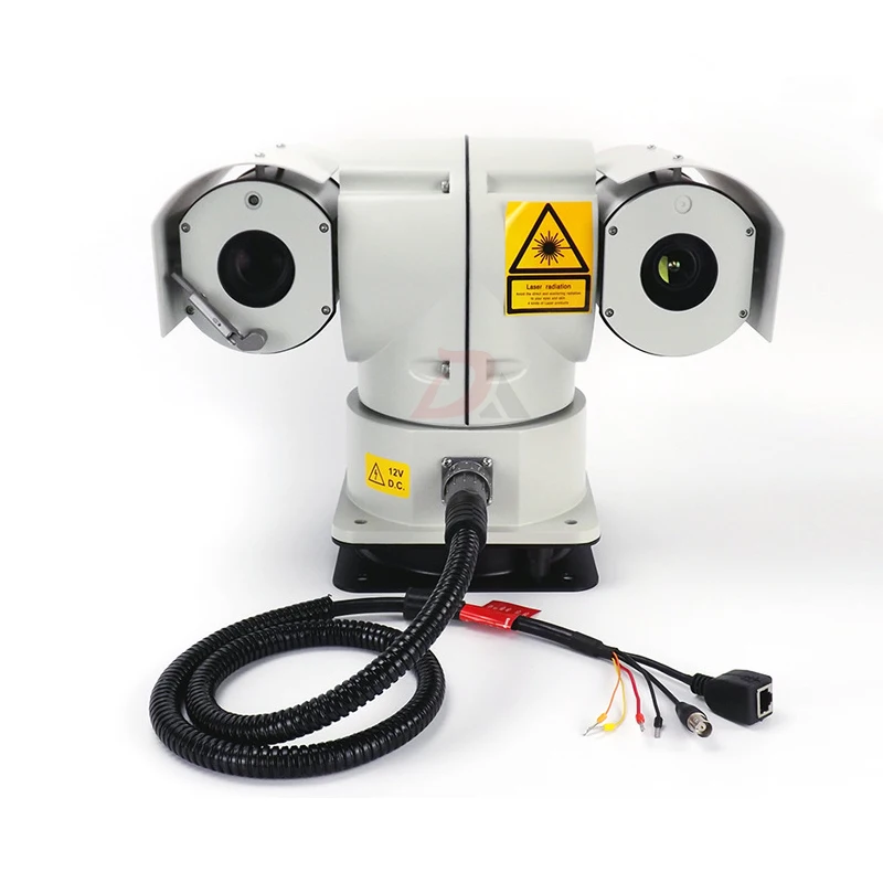 Car Roof 500m IR Laser Night Vision 30x PTZ Camera