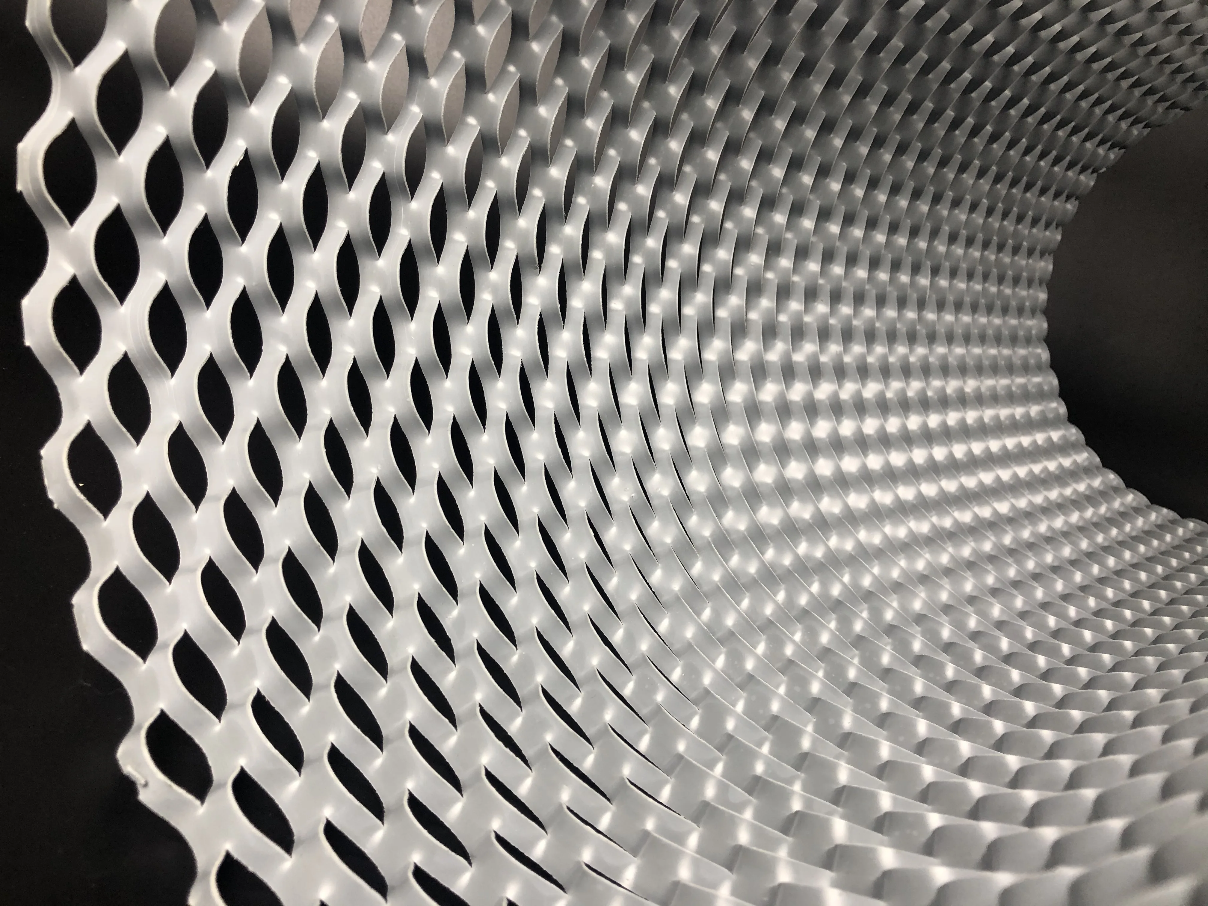 PVC Cooling Tower System Air Inlet Louver Mesh for Round Cooling Tower