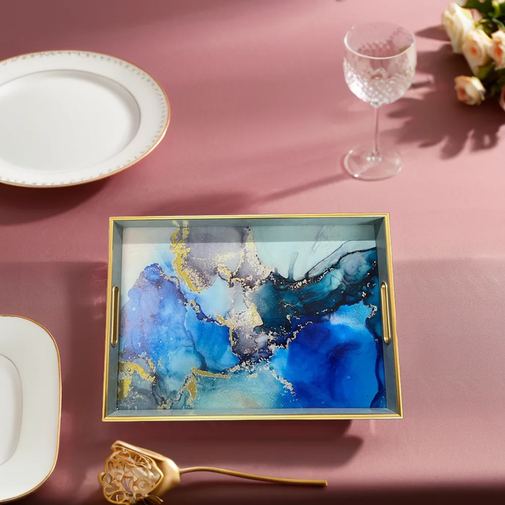 2024 Modern White Rectangular Plastic Tray Beautifully Designed For ...