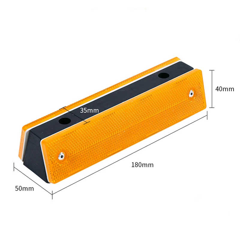 Trapezoidal Delineator - High Visibility Guardrail Reflectors