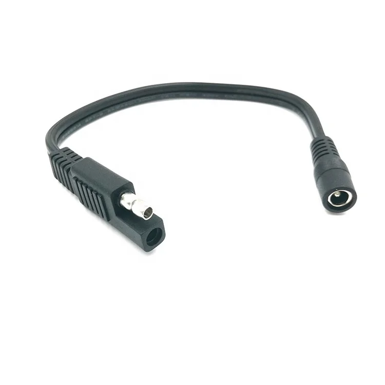 Sae To Coax Female Adapter Cable Sae Plug To Dc 5.5mm X 2.1mm Female ...