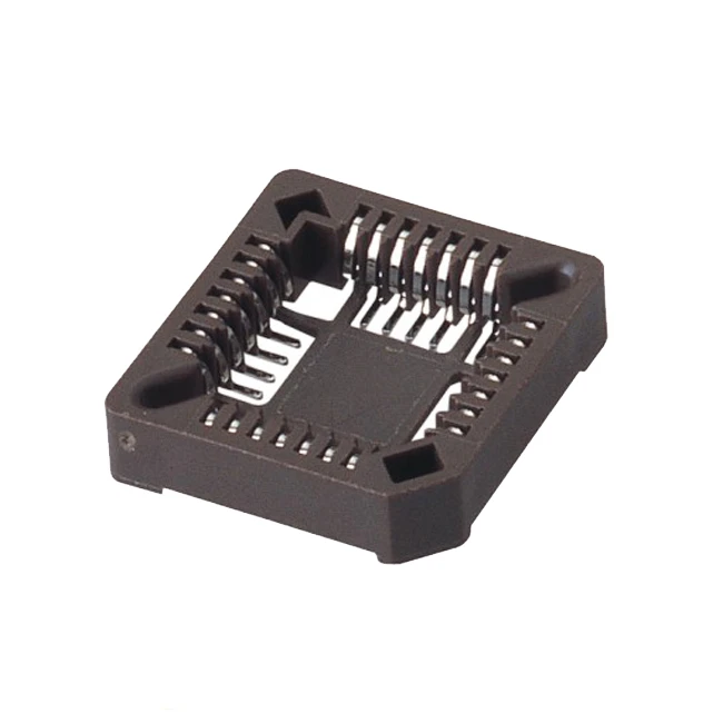 28pin/32pin/44pin/52pin/68pin/84pin 1.27mm Plcc Socket Connector - Buy ...