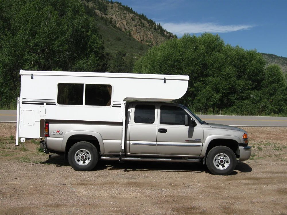 2020 New Low Profile Lightweight 8' Slide In Slide On Truck Camper For ...