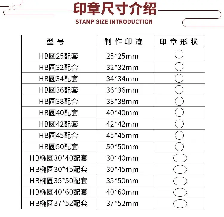 Round 40mm Flash Stamp Raw Material Self Inking Stamp Material Received ...