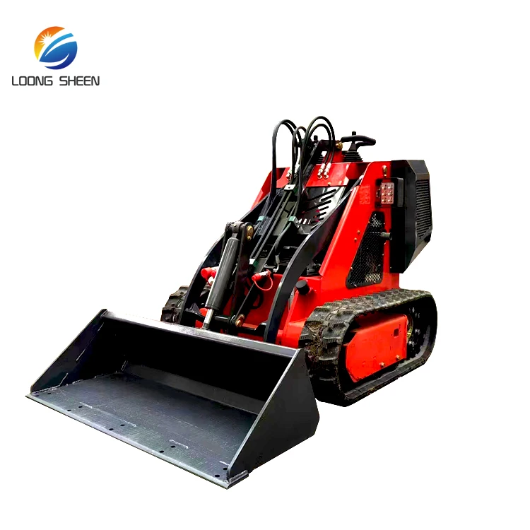 Mini Crawler Loader High Quality Mini Skid Steer Loader With Attachment ...
