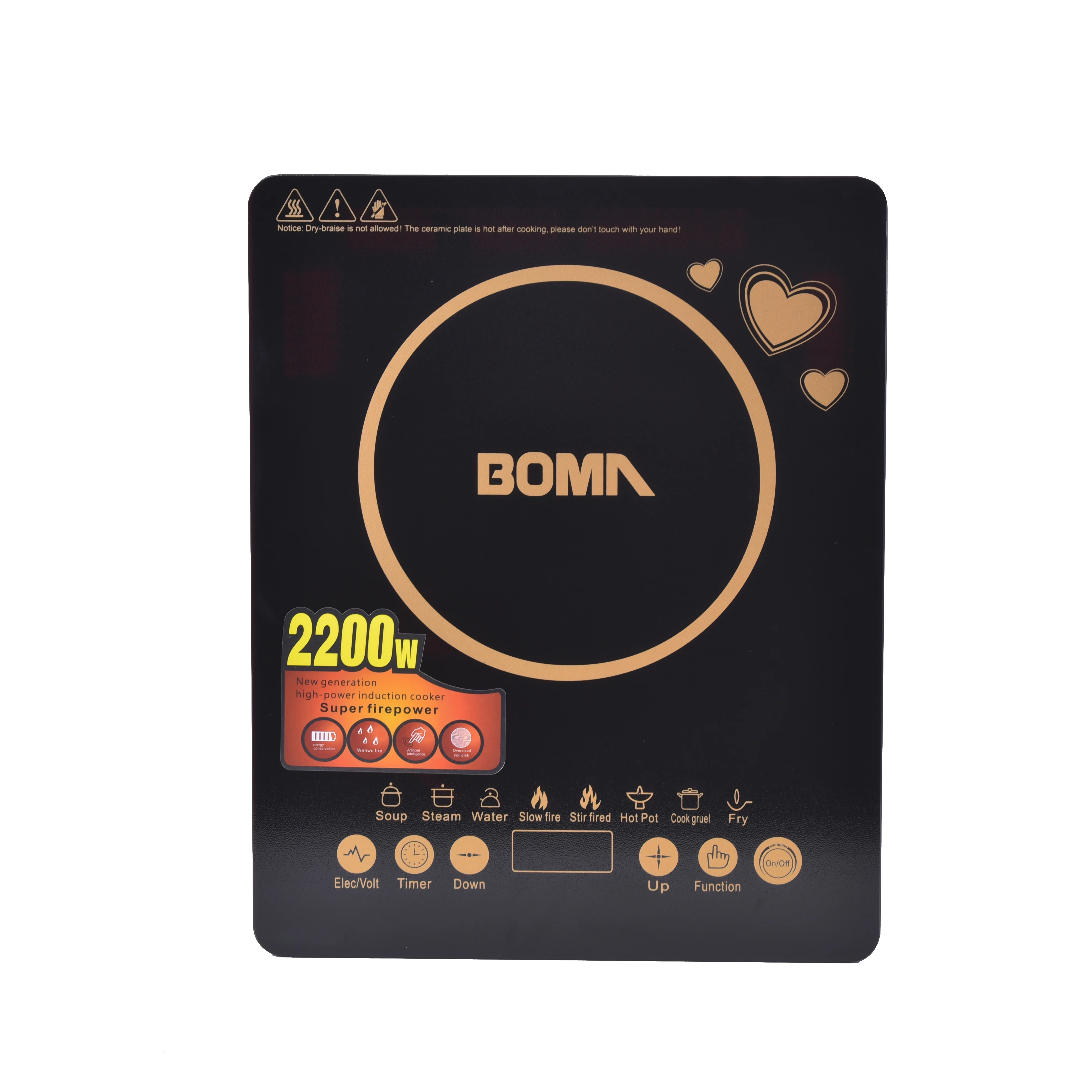 BOMA 220V 2200W Induction Cooker - Efficient Cooking Solutions