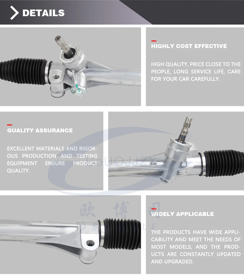 Auto Steering Gear Box Power Steering Rack Assy For Toyota Rav4 44200 ...