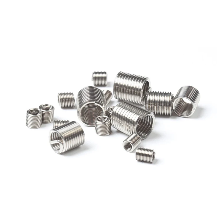 304 Stainless Steel Din 8140-1 Wire Thread Inserts For Iso Metric Screw Threads Carbon Insert ...