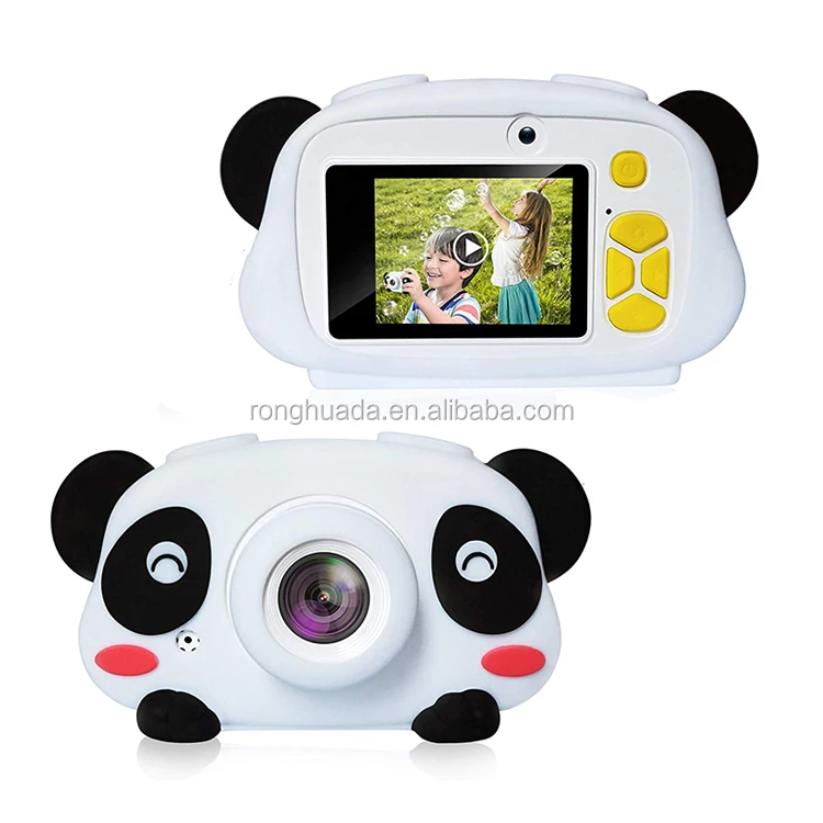 Panda Photography Children Mini Camera Toy Digital Kids Camera Children ...