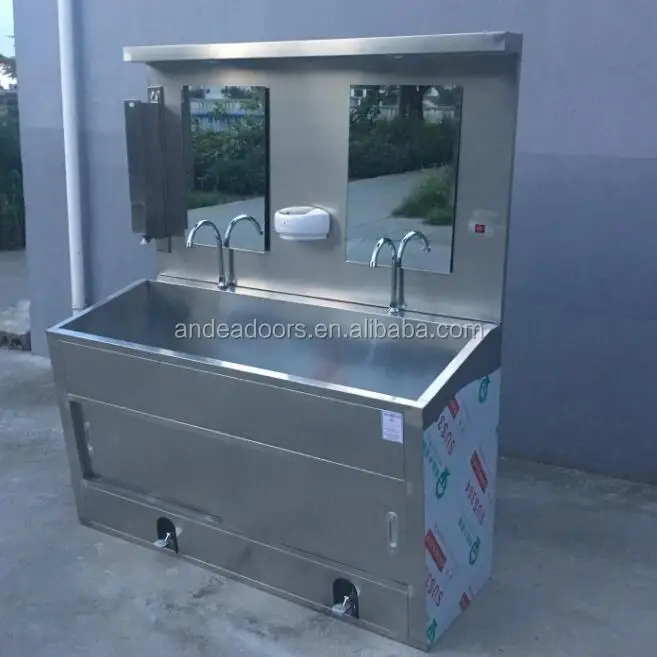 Medical Stainless Sluice Sink Station for Hospitals