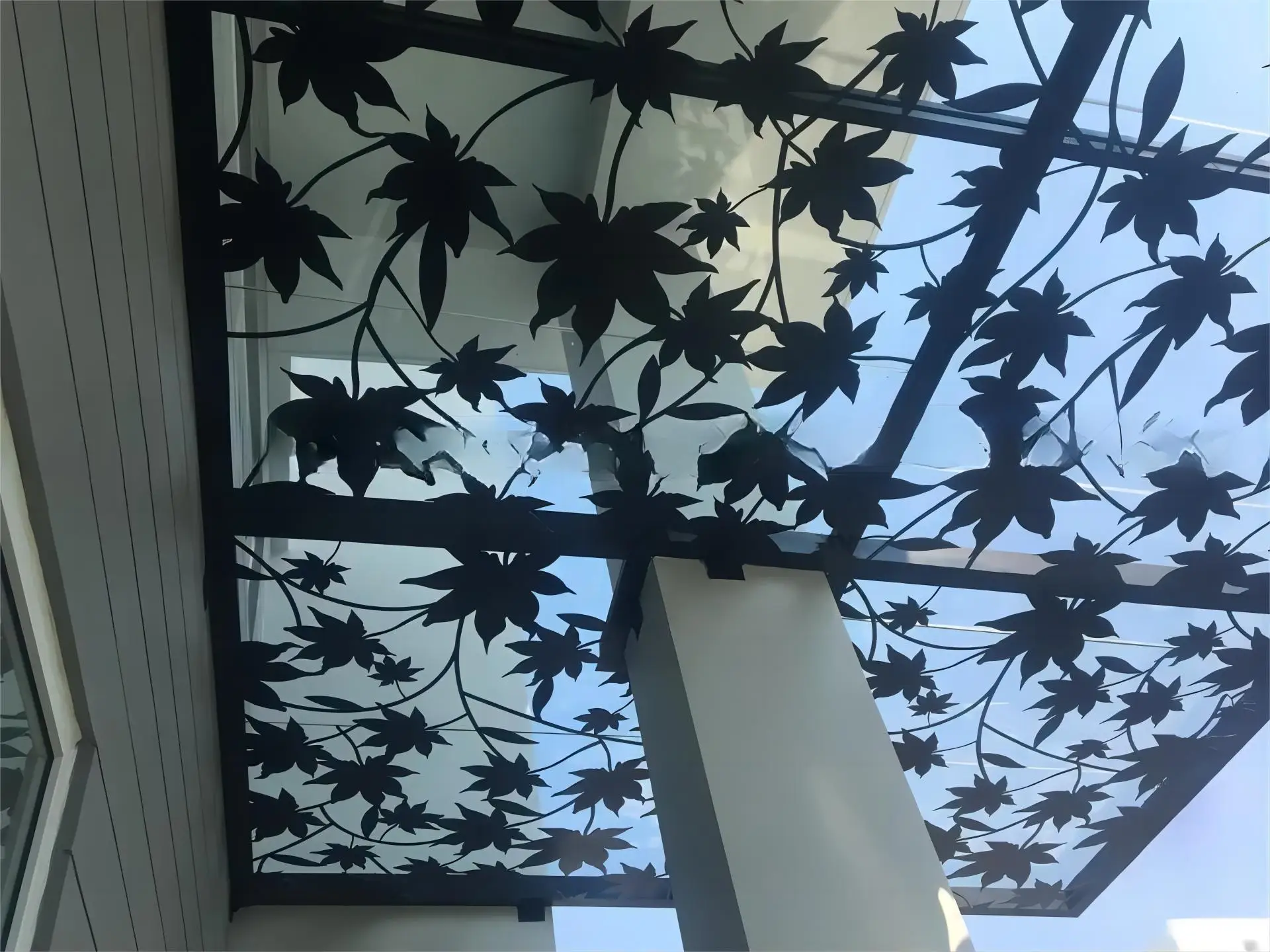 Best Standard CNC Laser Cut Stainless Steel Door Canopy