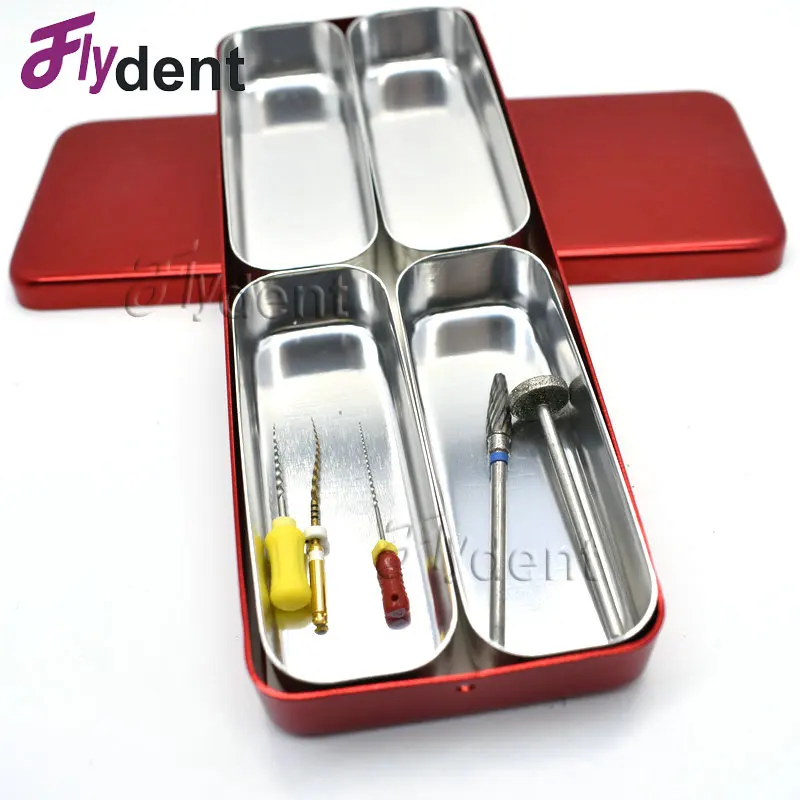 Dental Disinfection Box For Endo Files 4holes Autoclave Sterilizer Case ...