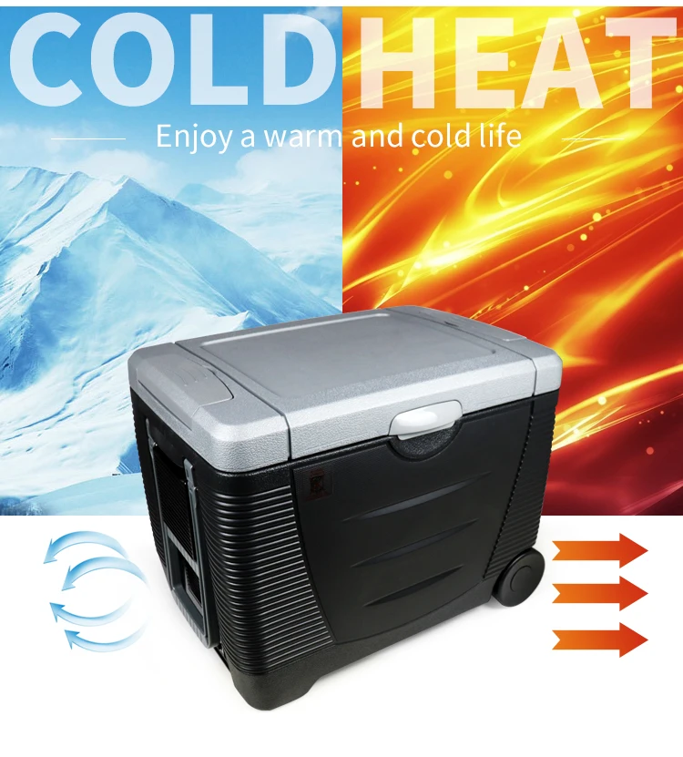 Evercool Electronic Freezer Horizontal Mini Fridge Refrigerator For Car ...