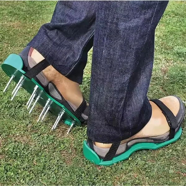 Construction Cement Ground Floor Self-leveling Spike Shoes Aerator ...