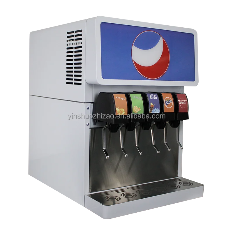 5 Valve Small Automatic Commercial Cola Soda Drink Fountain Dispenser ...