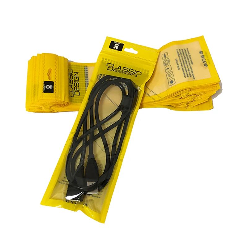 Usb Cable Packaging Bags Classic Design Usb Charger Cable Ziplock Bags ...