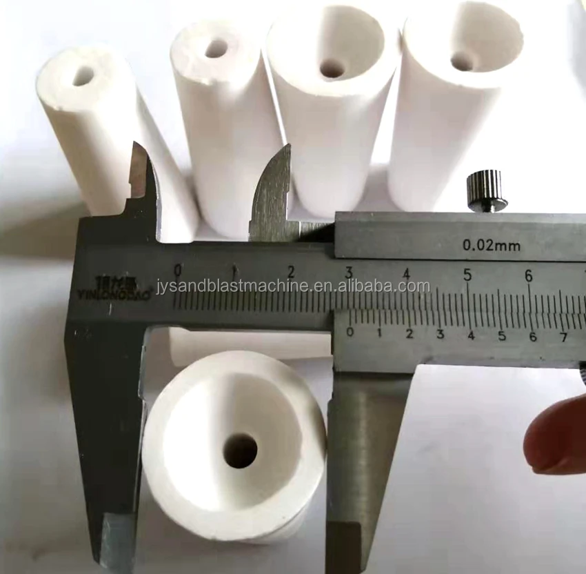 Big Ceramic Sand Blast Nozzle 6/7/8x60mm,Alumina Ceramic Sand Blasting ...