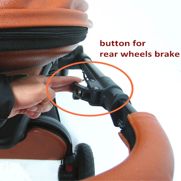 Luxury Portable Baby Stroller 3 in 1 - Foldable & Durable